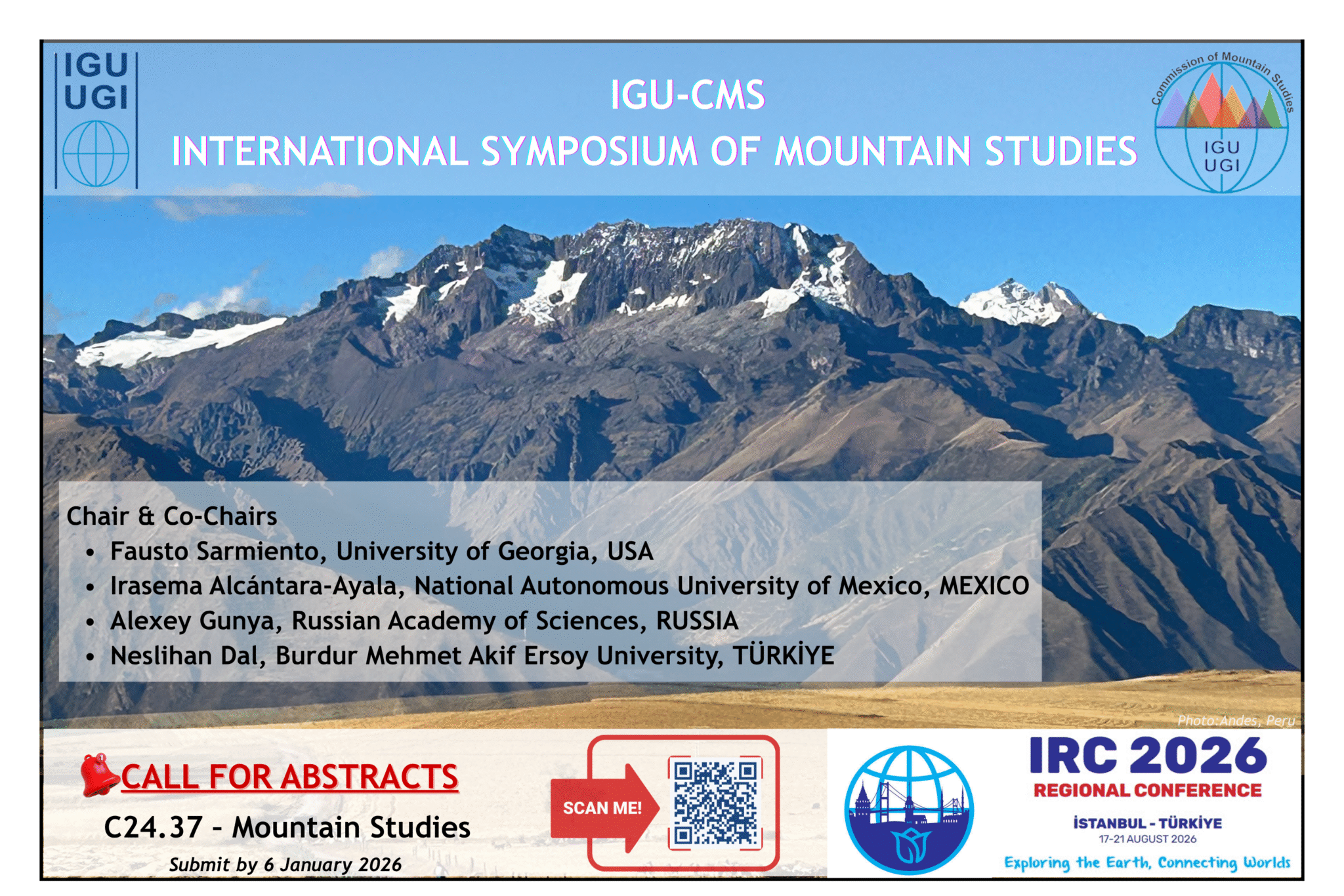CMS – IGU Commission of Mountain Studies